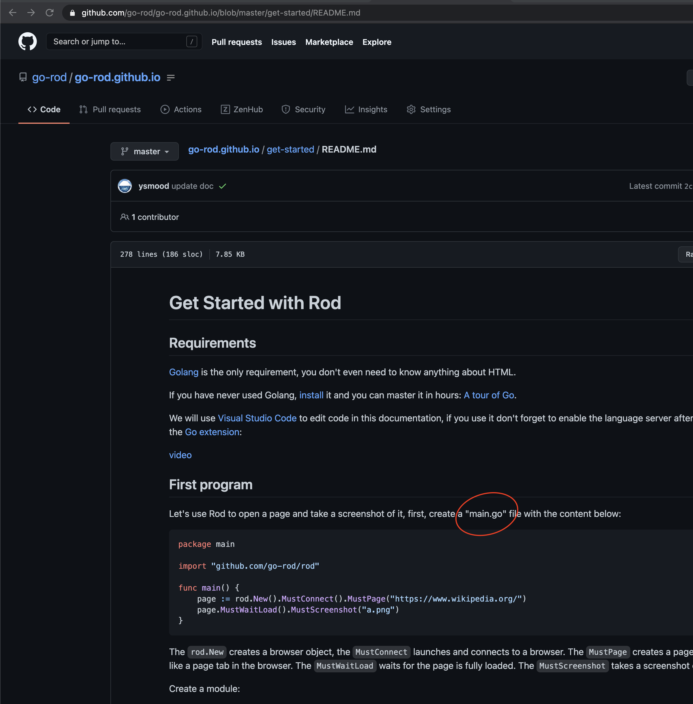 Translate documentation site into Chinese · Issue #358 · go-rod/rod · GitHub