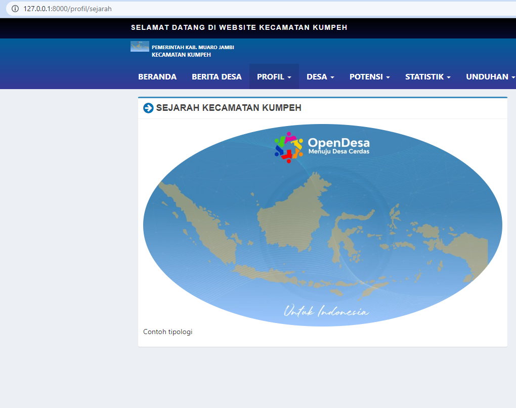 Entri data di tipologi munculnya di sejarah · Issue #639 · OpenSID/OpenDK · GitHub