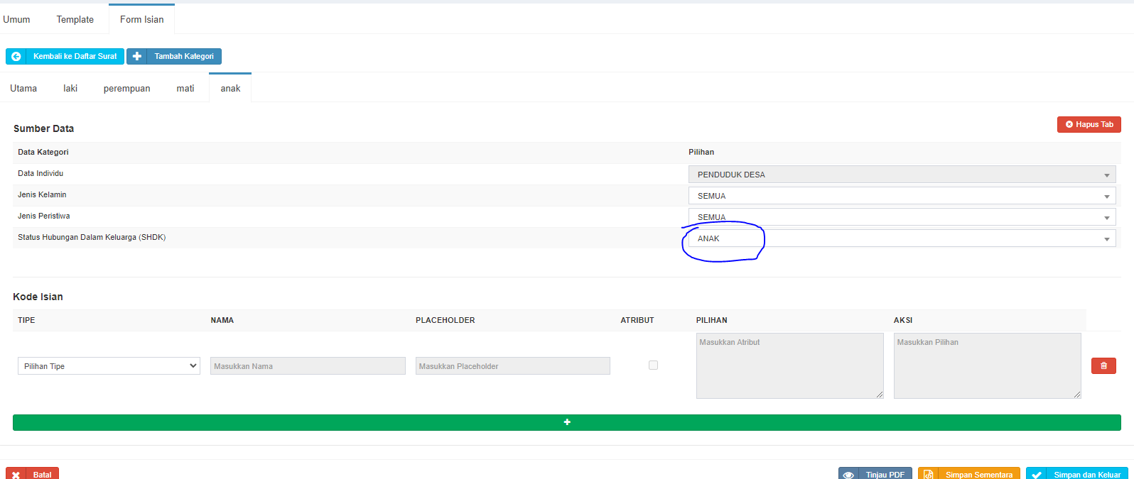 Bug/error: data form isian di data dinamis tidak berfungsi · Issue #6932 · OpenSID/OpenSID · GitHub