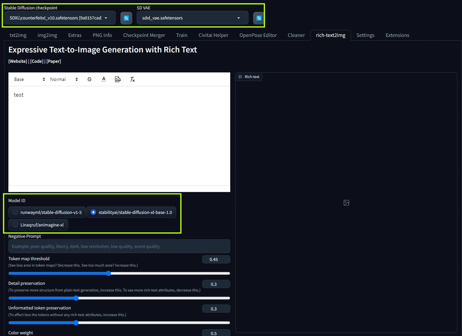 Can't I just pull checkpoints from the Stable-diffusion folder and use them? · Issue #12 ...
