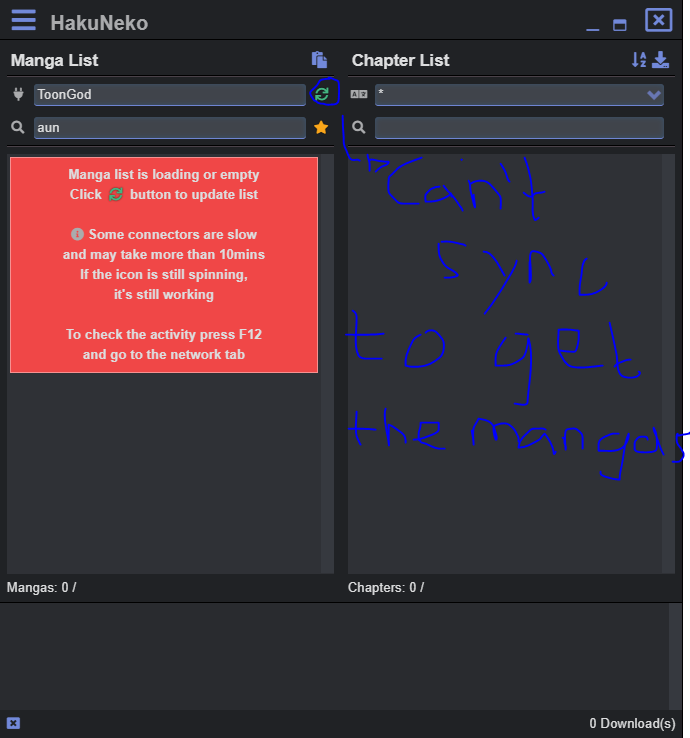 Connector not working · Issue #6342 · manga-download/hakuneko · GitHub