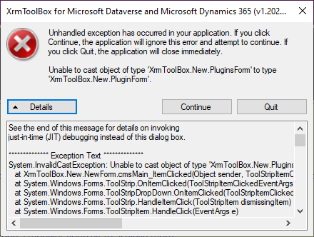 Error for Duplicate Tool with new connection in Metadata Browser Companion · Issue #33 ...