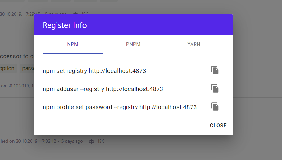 [Question] Specifying the hostname on the web interface · Issue #1548 · verdaccio/verdaccio · GitHub