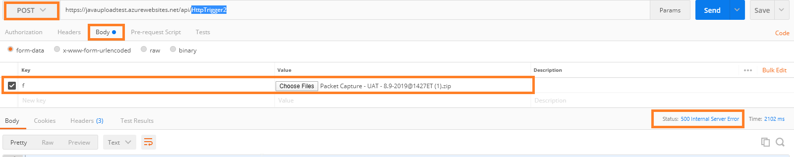 Azure Function ~3 Does Not Support File Upload 30 Mb For Nodejs App Exception Microsoft