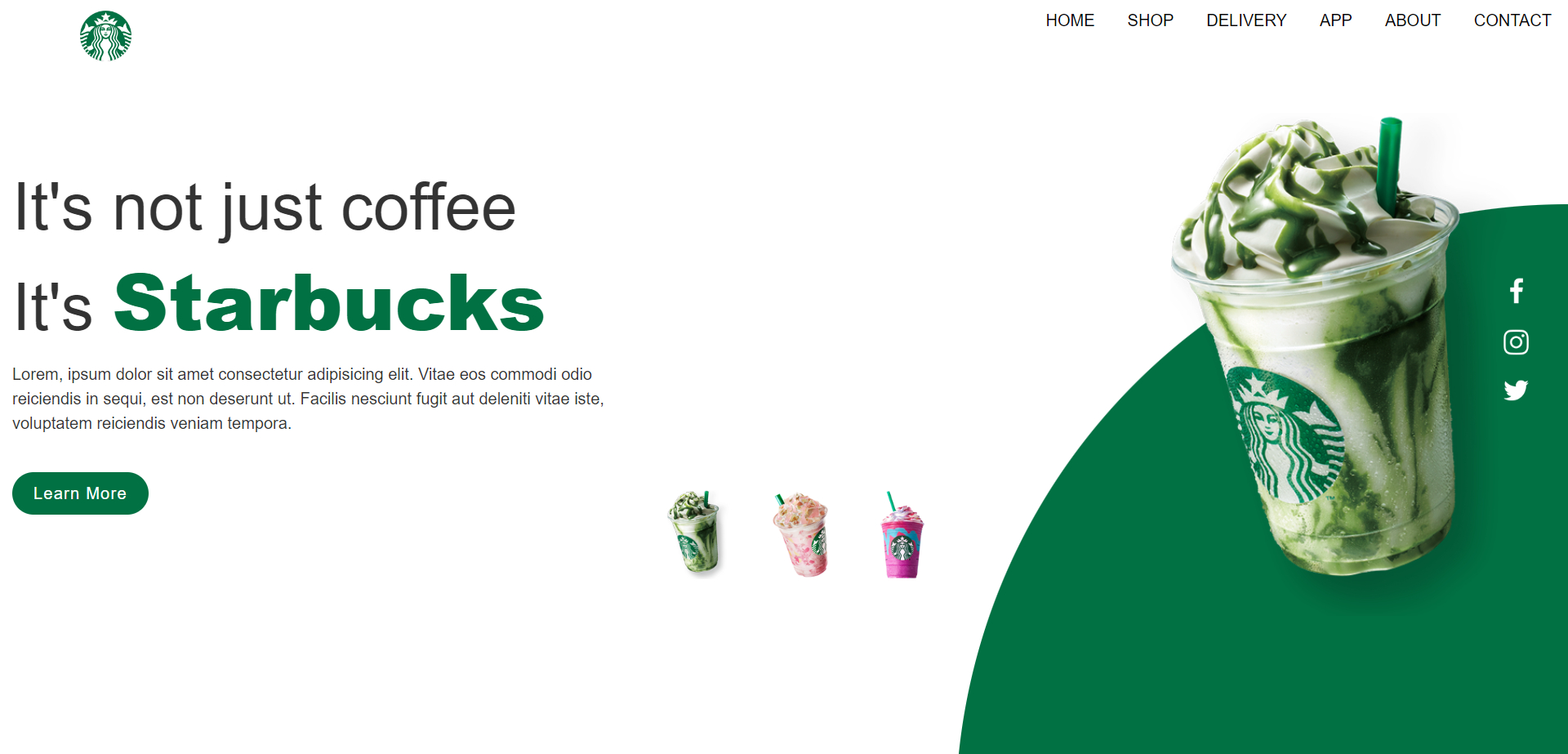 GitHub - Moinnawaz03/Starbucks-landing-page