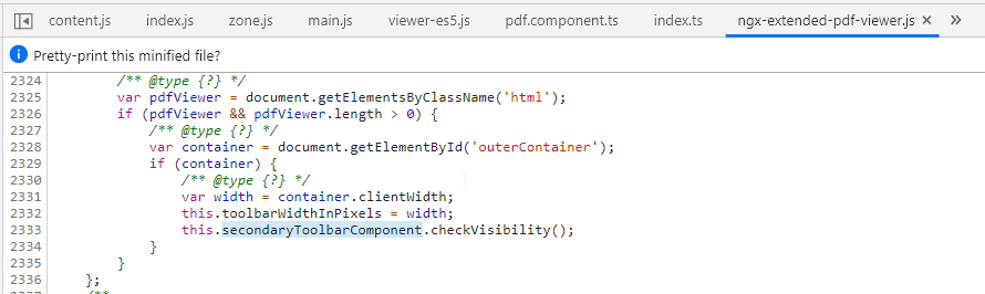 secondaryToolbarComponent issue if it's not displayed · Issue #256 ...