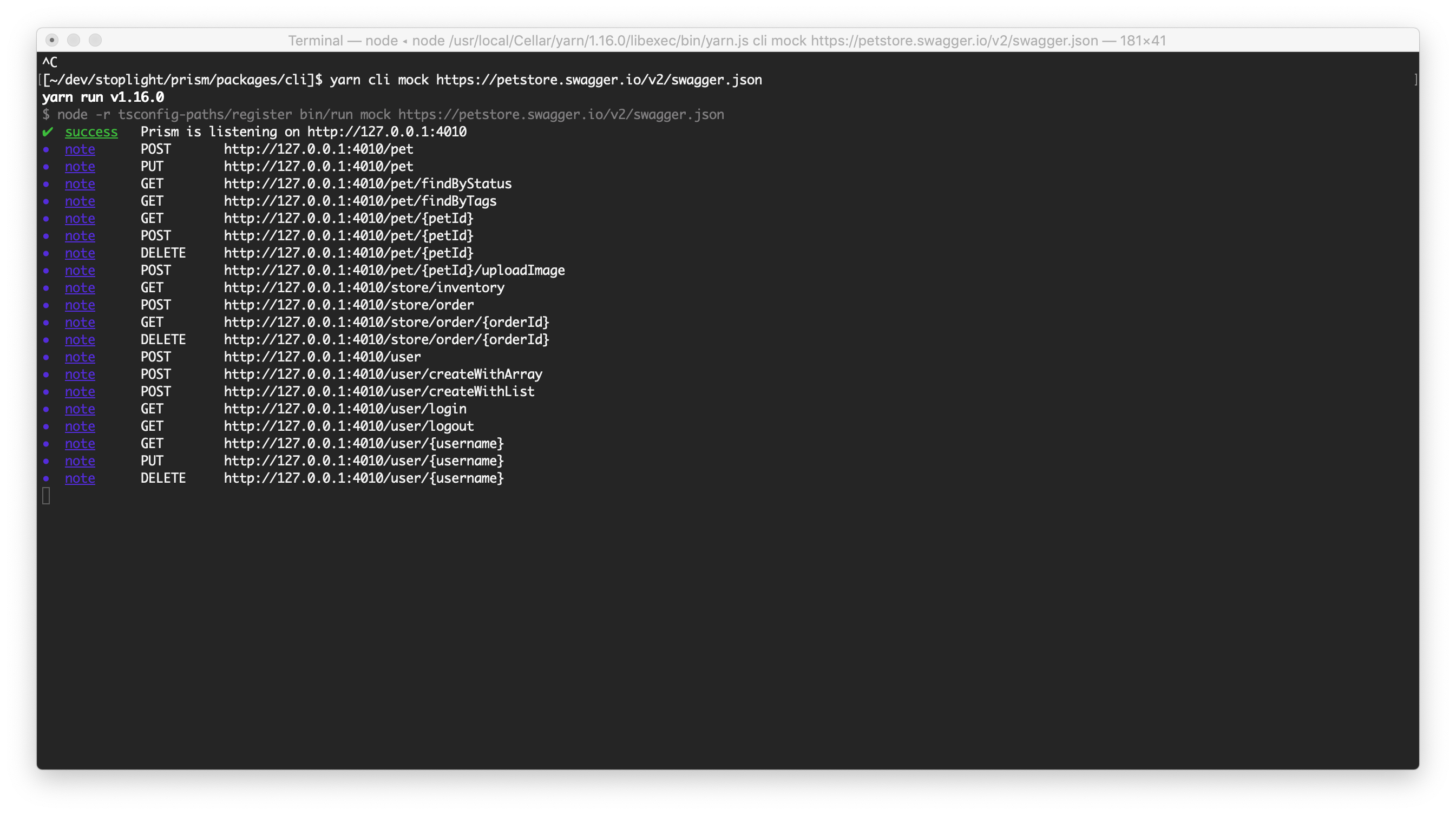 bug: DELETE returns wrong status code · Issue #348 · stoplightio/prism · GitHub