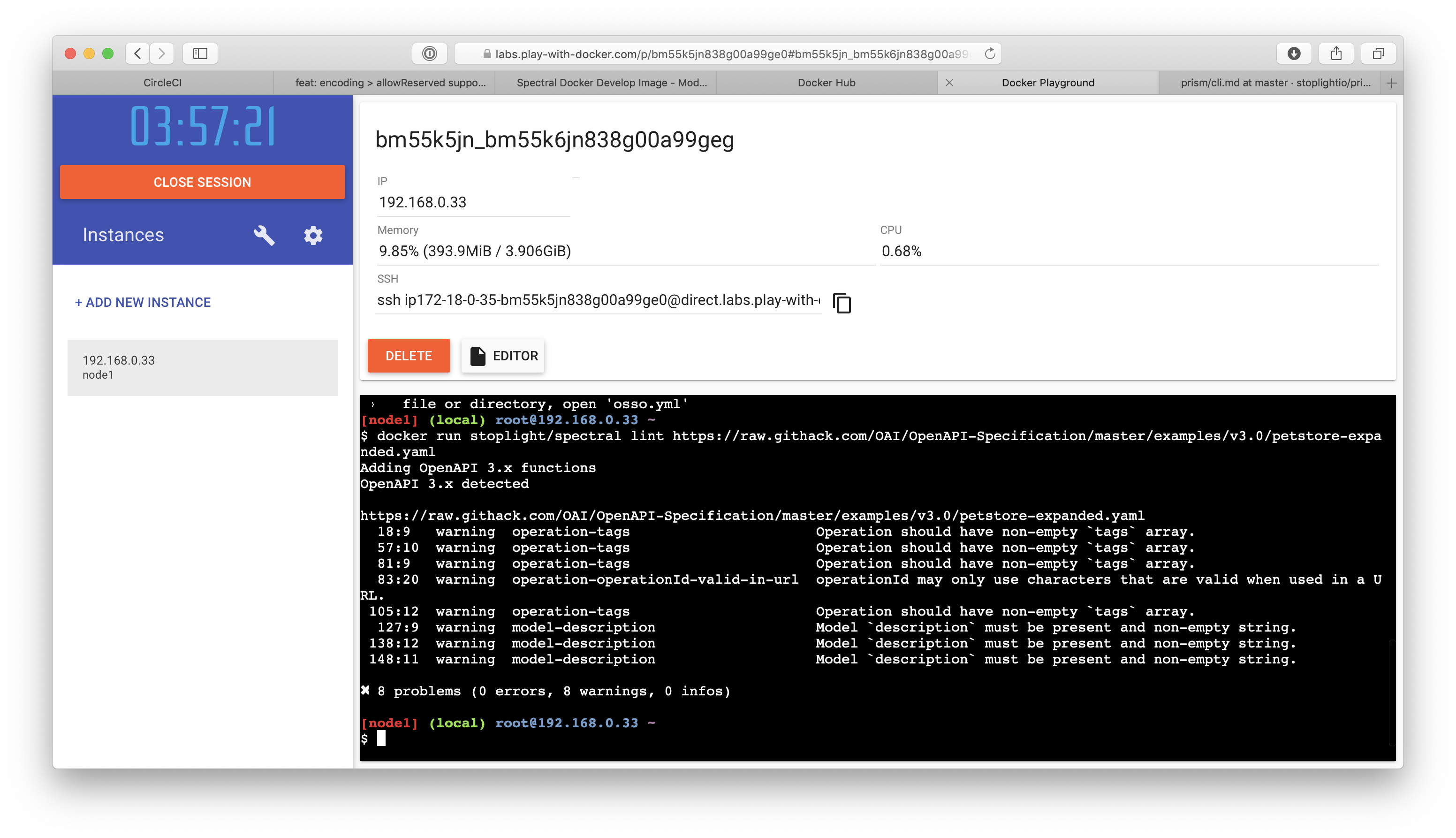 Spectral Docker Develop Image - Module Not Found · Issue #589 · stoplightio/spectral · GitHub