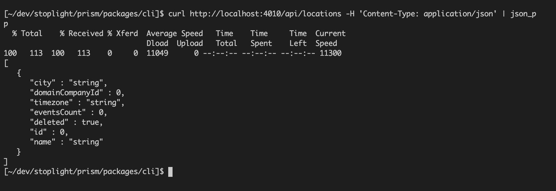 [BUG] Prism should support */* by default for DELETE · Issue #562 · stoplightio/prism · GitHub