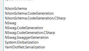 The type or namespace name 'SwaggerToCSharpClientGeneratorSettings' could not be found · Issue ...