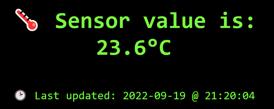 Show Raspberry Pi temperature on a webpage · GitHub