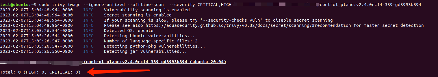 The result of scanning an image multiple times is not unique · Issue #3568 · aquasecurity/trivy ...