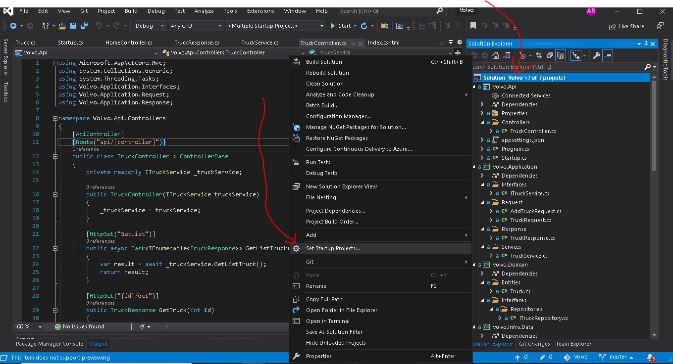 GitHub - alexpereiraregis/Volvo: Aplicacao Teste Volvo
