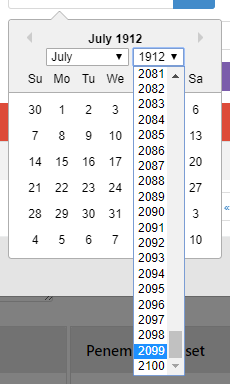 How do I increase drop down year more than 2100? · Issue #939 · Hacker0x01/react-datepicker · GitHub