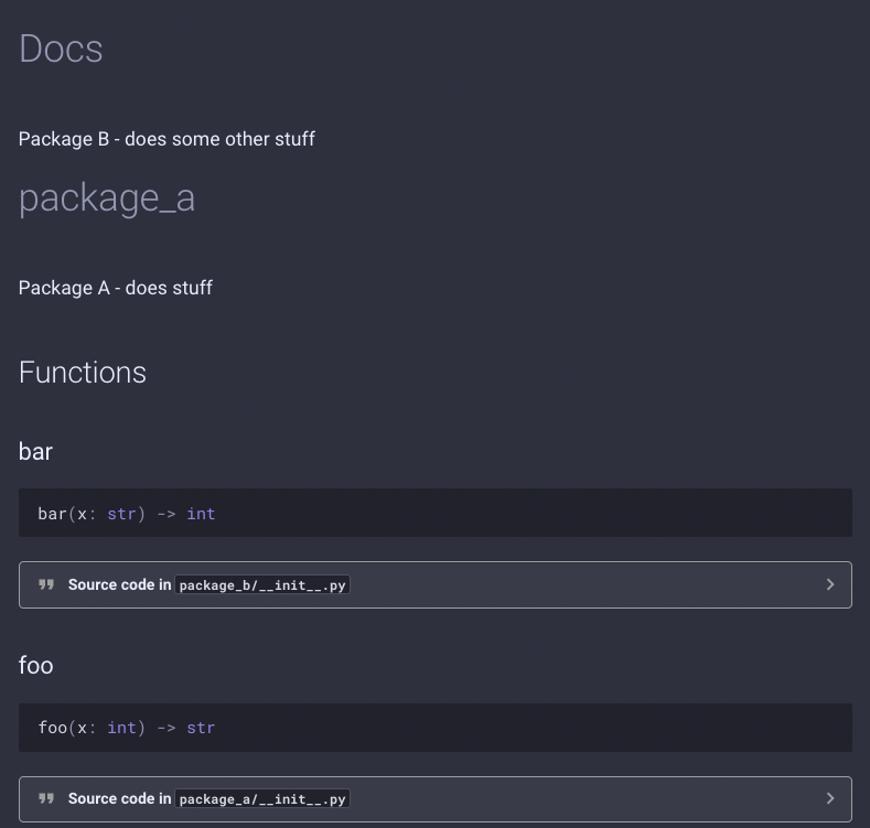 How to include members from another package into the generated documentation · Issue #503 ...
