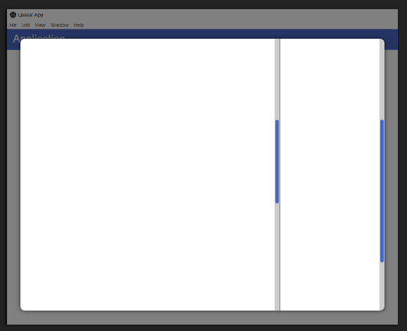 Popup dialog with 2 scroll columns full-width full-height · quasarframework quasar · Discussion ...