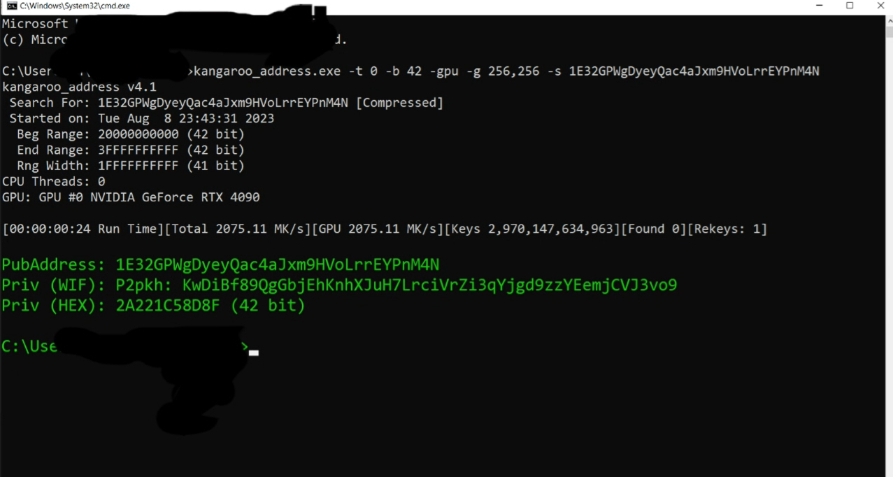 GitHub - alanonymous/kangaroo_address: kangaroo_address/ bitcrack_keyhunt_
