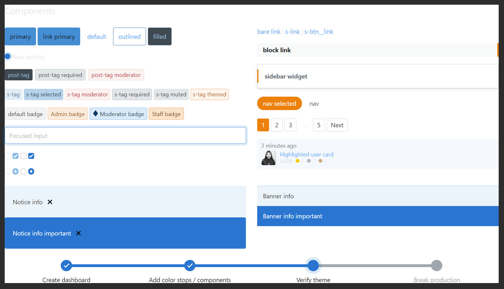 Forced light / dark conditionals aren’t applying to buttons. · Issue ...