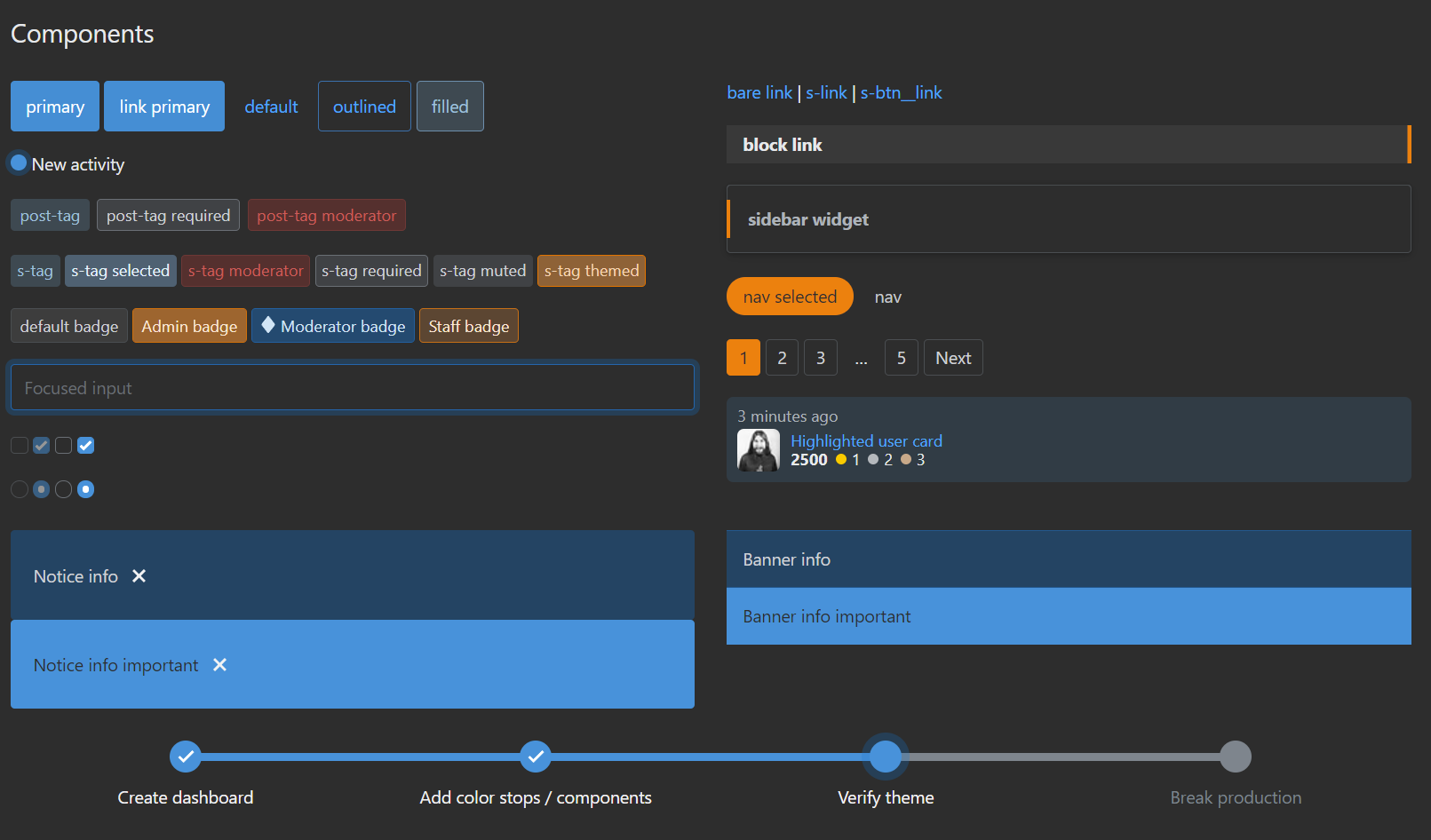 Forced light / dark conditionals aren’t applying to buttons. · Issue #814 · StackExchange/Stacks ...