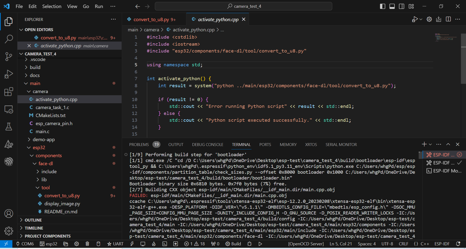 Is It Possible For C Run For Python Idfgh 11465 · Issue 12594 · Espressif Esp Idf · Github