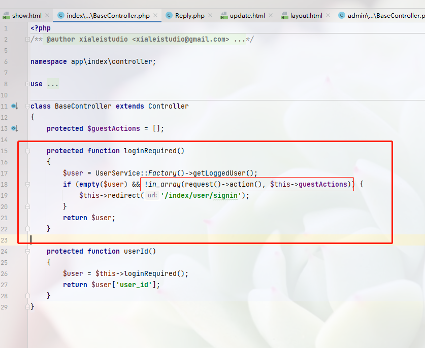 index模块的登录验证 · Issue #7 · thinkphp5-inaction/bbs · GitHub