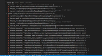 Compiles C only code as though it is C++ and includes C++ dependent ...