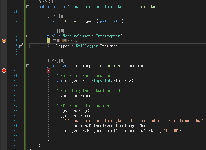 Interceptor not support .net core? · Issue #5707 · aspnetboilerplate/aspnetboilerplate · GitHub