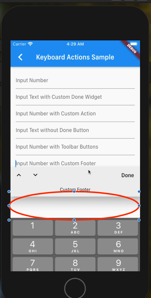 Feature Request Make The Keyboard Action Bar Move Together With Keypad · Issue 123
