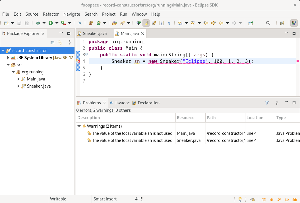 Unnecessary Error Marker For Record Constructor That Uses Varargs · Issue 342 · Eclipse Jdt