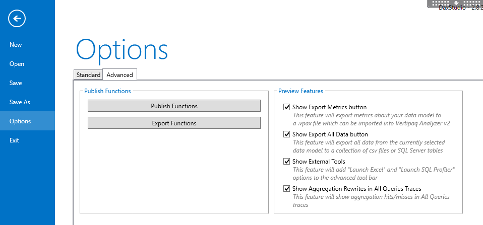 Advance Tab of Dax Studio doesn't show Metrics (View Metrics) Section · Issue #1160 · DaxStudio ...