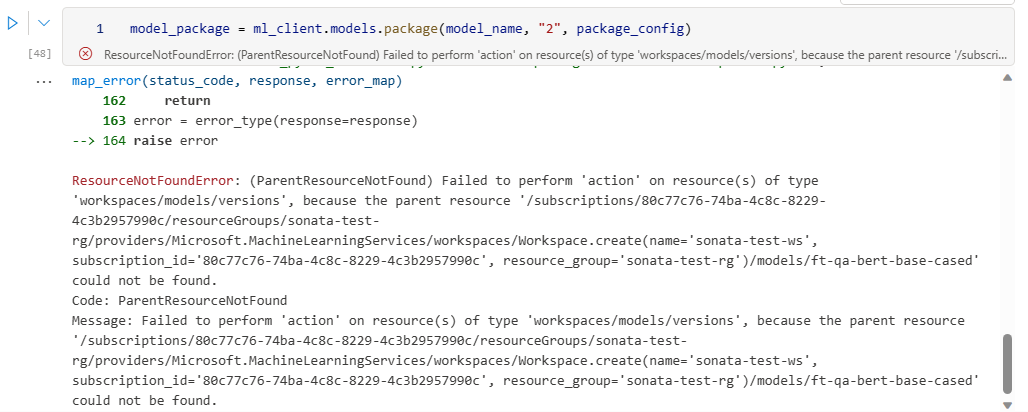 Deployment : Deployment Through Model Package throwing Error · Issue #8 · Azure/azureml-oss ...