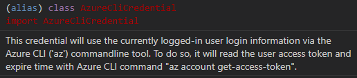 [identity] - Azure CLI Credential not working as advertised · Issue #22487 · Azure/azure-sdk-for ...