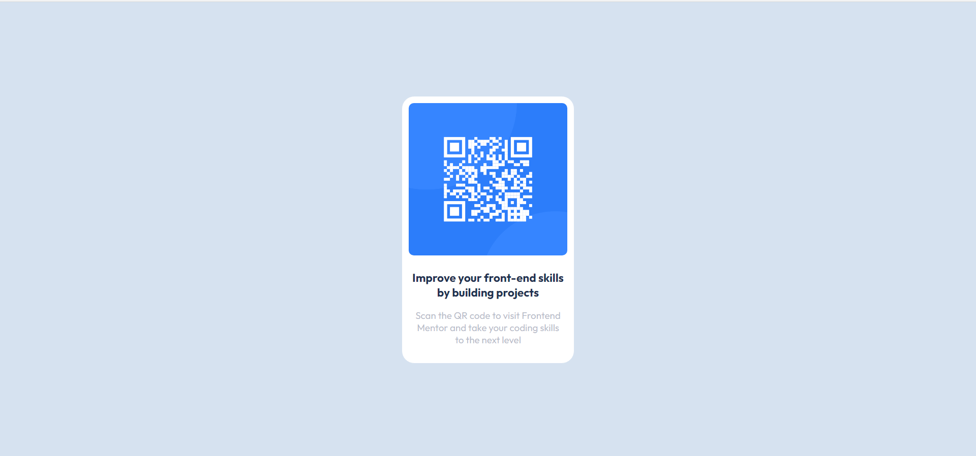 GitHub - deadanielle/qrcode-challenge: Front end mentor challenge 1