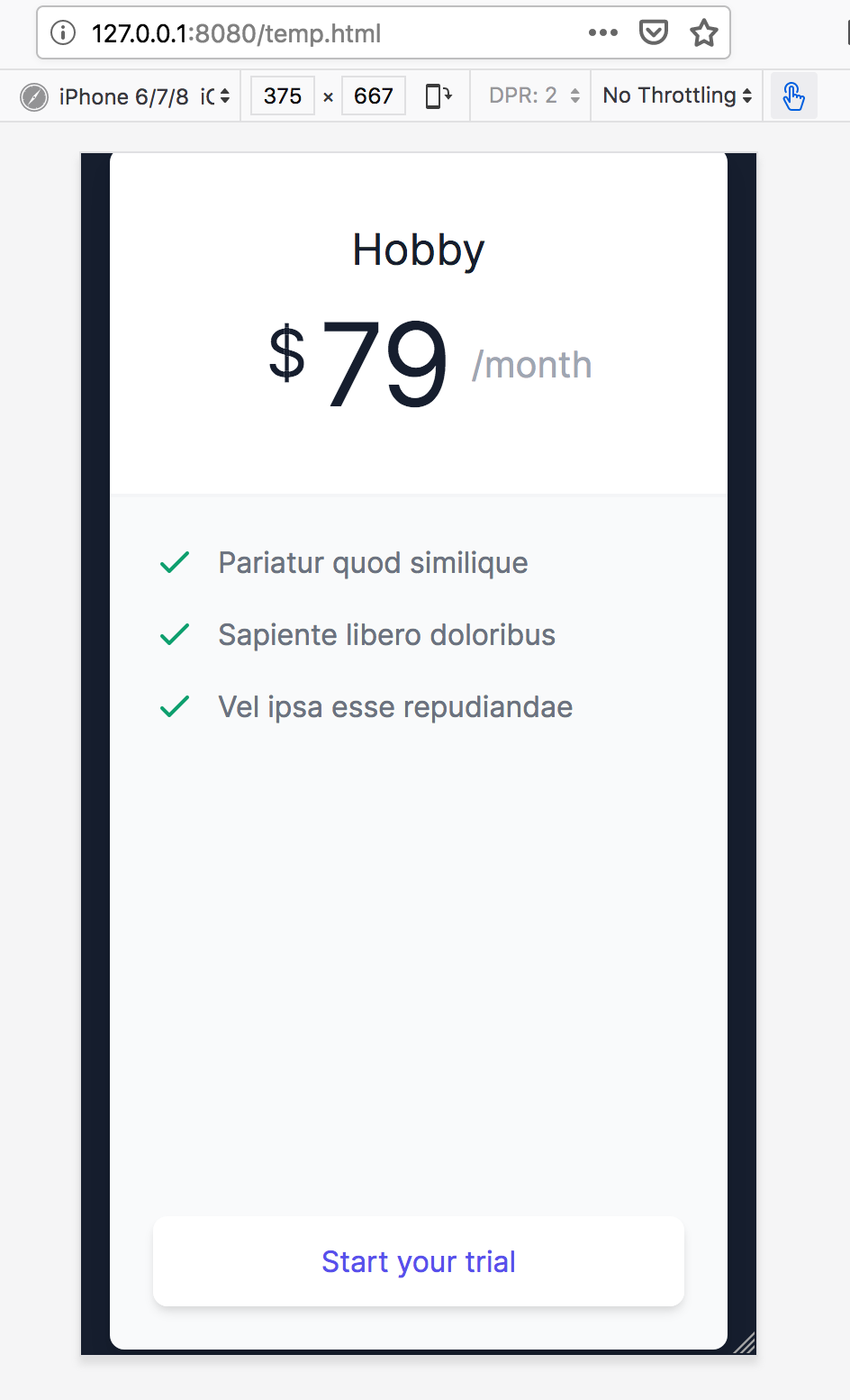 Three-tier pricing component has height issues for left/right tiers · Issue #77 · tailwindlabs ...