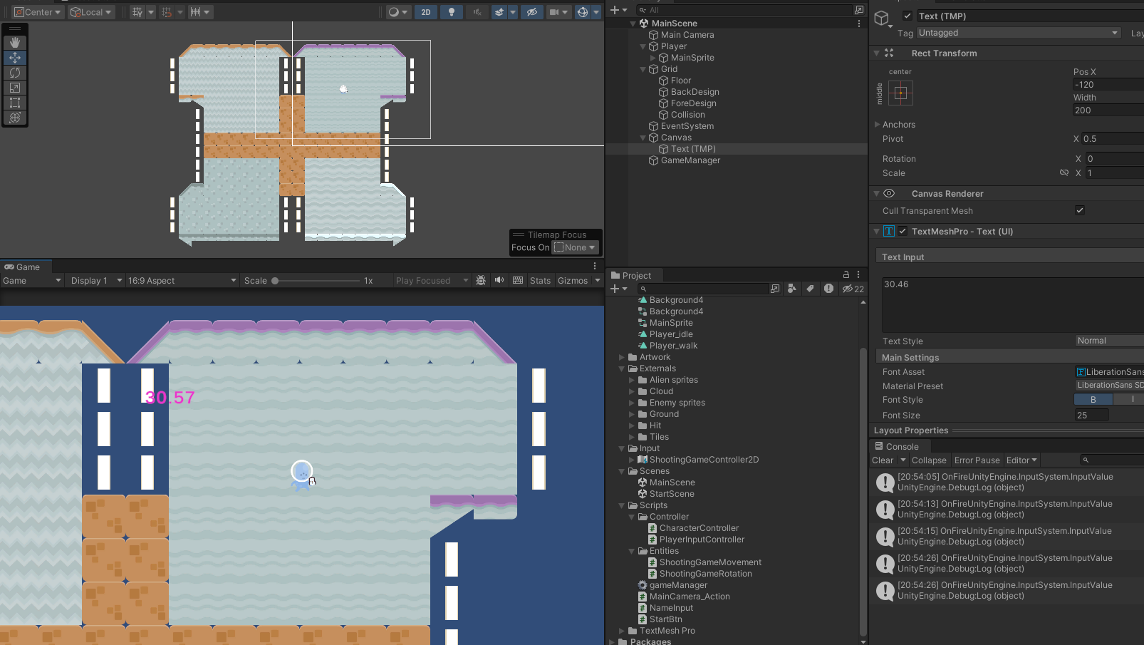 GitHub - Yeonnnii/ShootingGame: AlienShootingGame