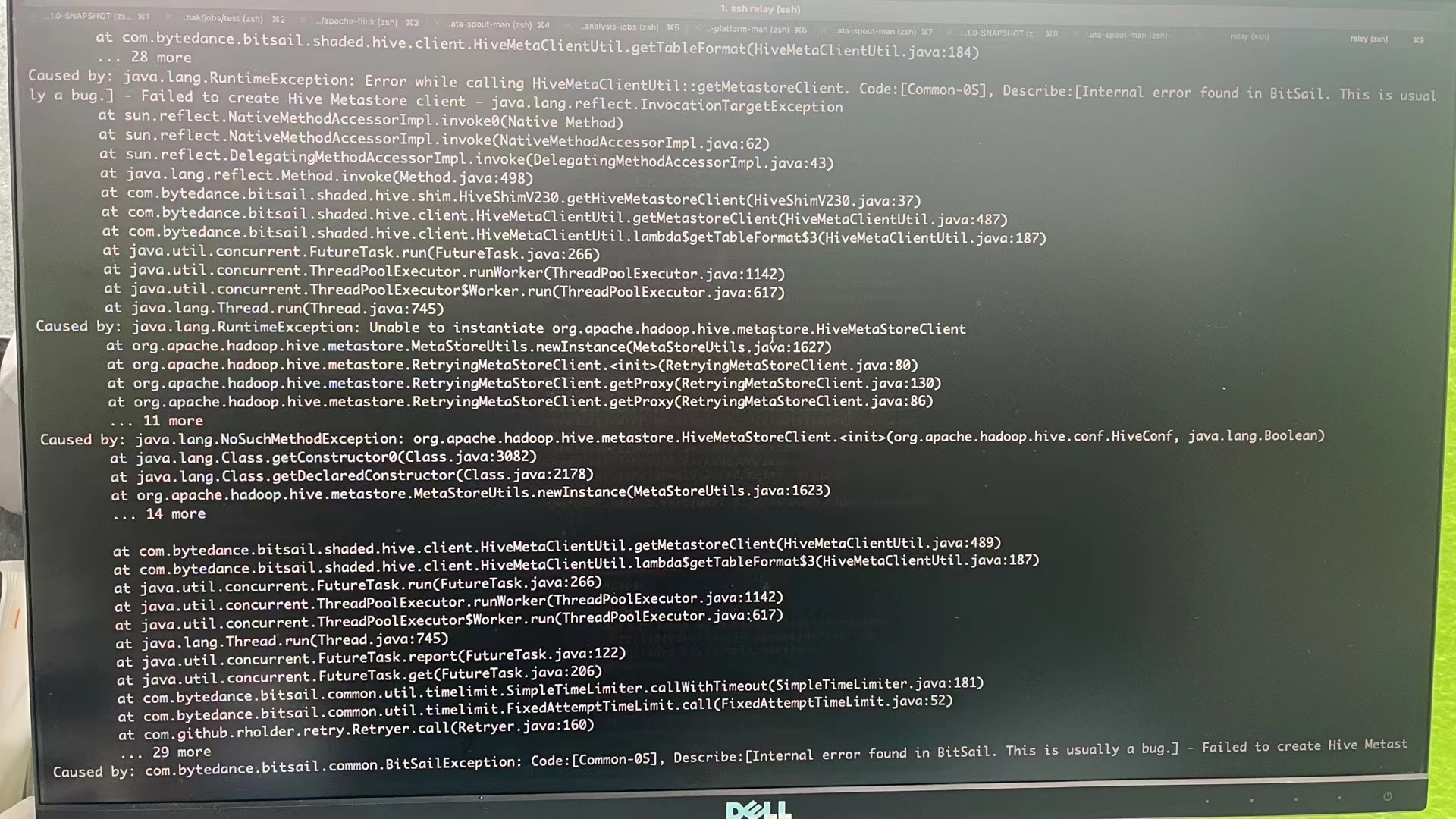 [WIP][BitSail][Bug]Hive Shim class not found · Issue #299 · bytedance/bitsail · GitHub