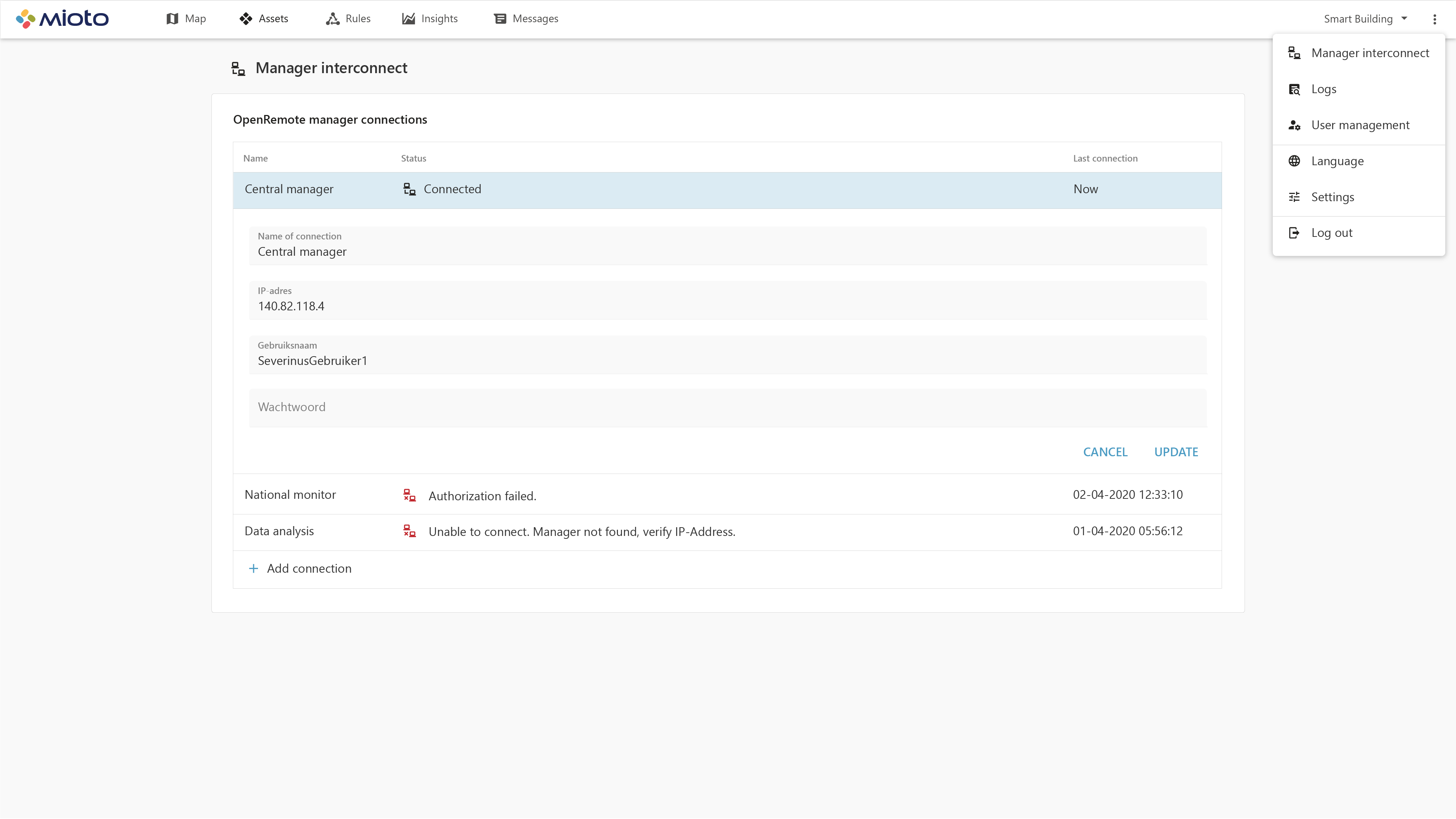 Gateway: Connect to central manager through UI · Issue #161 · openremote/openremote · GitHub