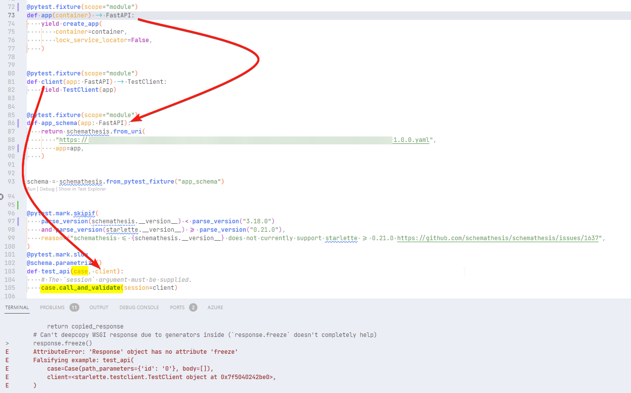 [BUG] starlette 0.21.0 uses httpx testclient · Issue #1637 ...