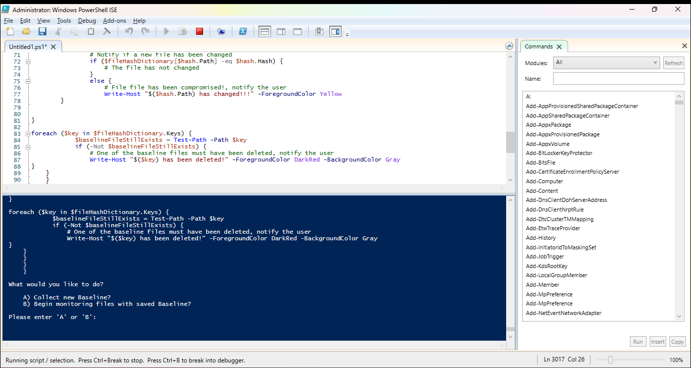 GitHub - SCarew14/File-Integrity-Monitor: File Integrity Monitor Cyber Security Project