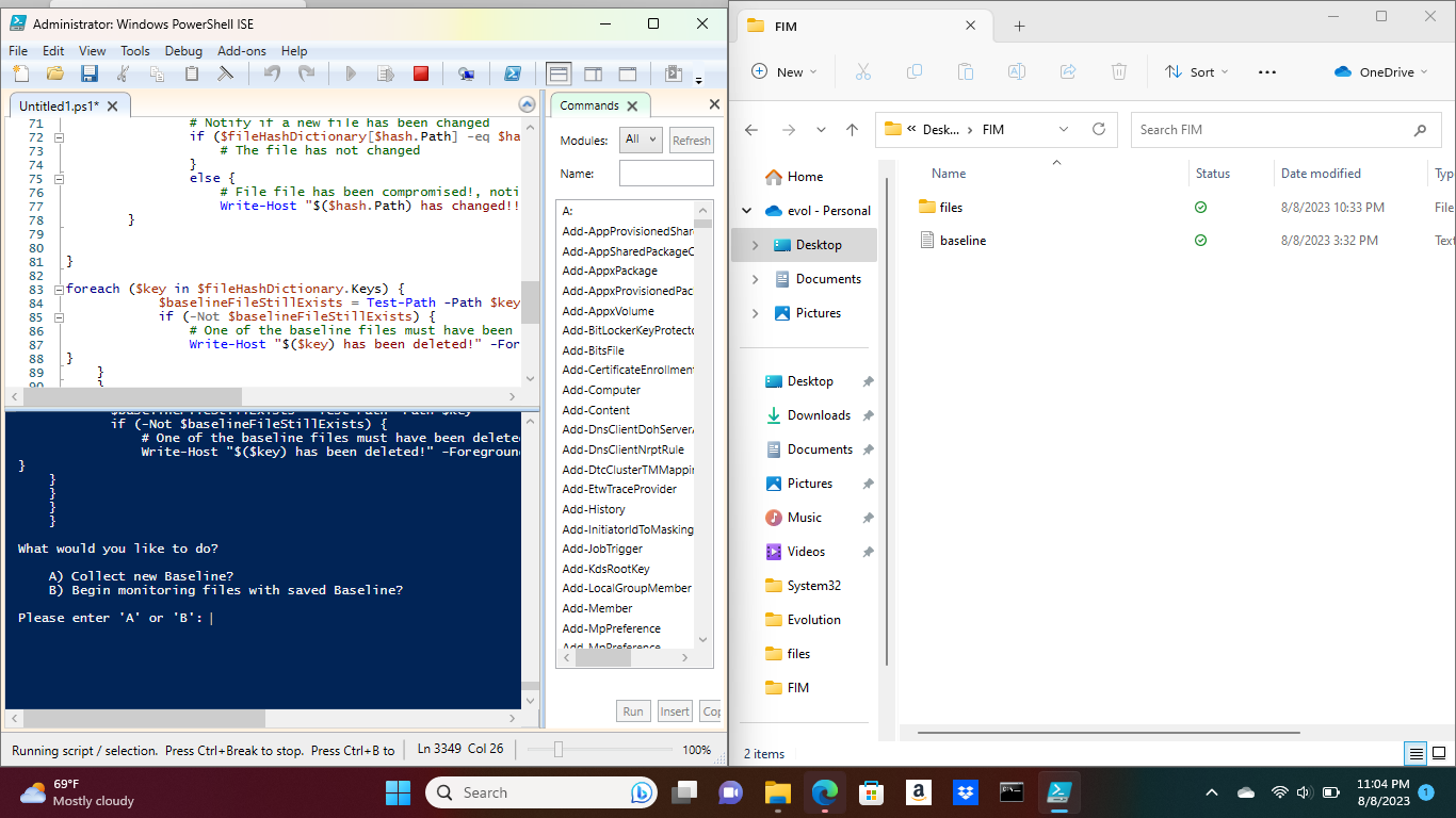 GitHub - SCarew14/File-Integrity-Monitor: File Integrity Monitor Cyber Security Project