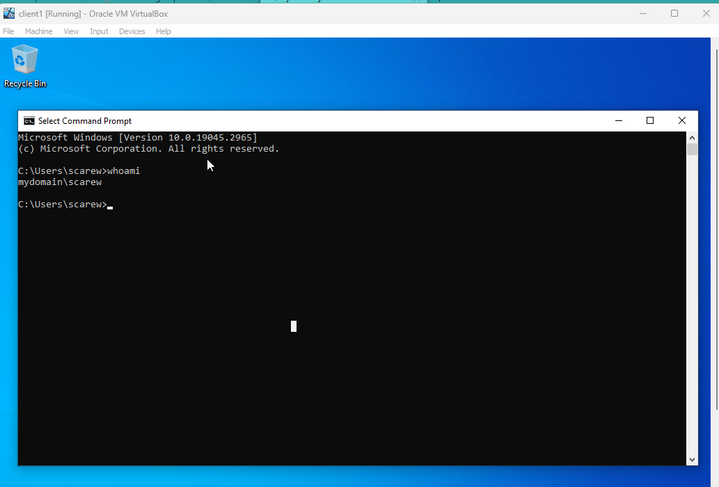 Github Scarew14active Directory Oracle Virtualbox 