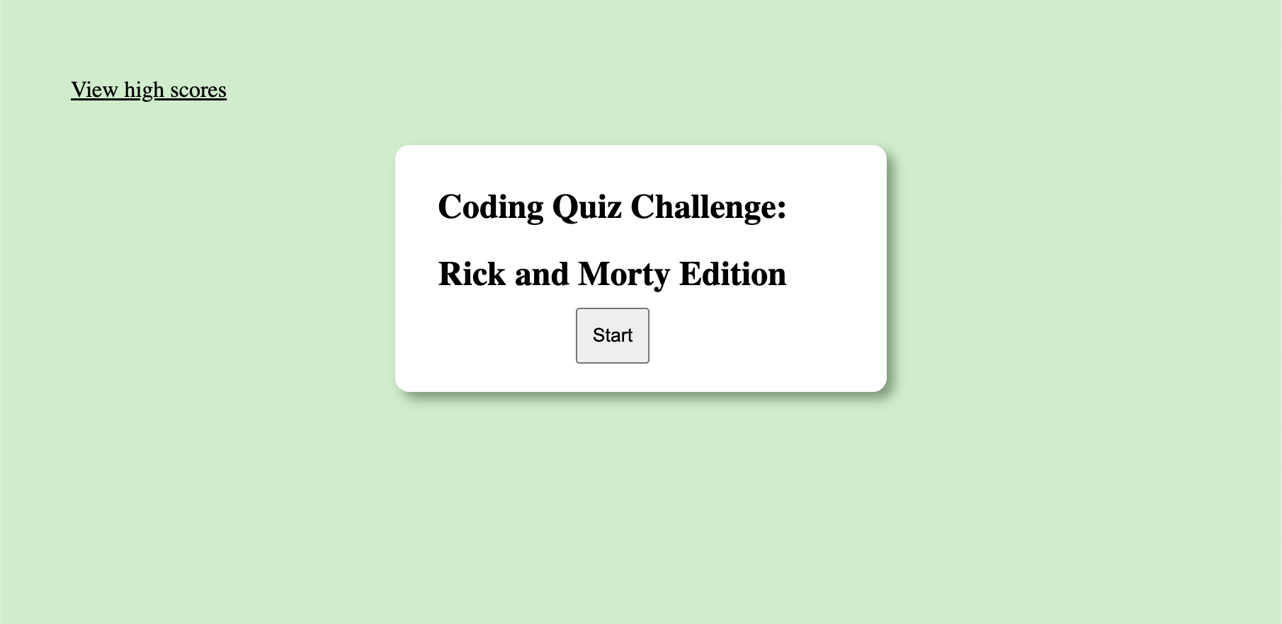 GitHub - Vannasaur/code-quiz: (Module 4) Web APIs Challenge: Code Quiz