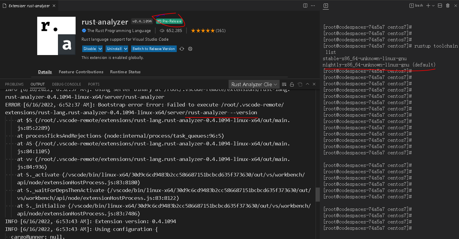 Does RA not support centos7? · Issue #12546 · rust-lang/rust-analyzer · GitHub