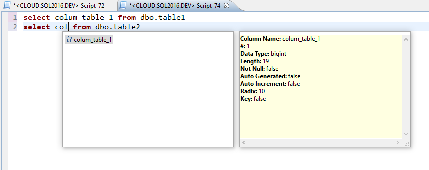 Table or view autocomplete works incorrectly · Issue #455 · dbeaver/dbeaver · GitHub