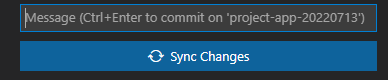 Sync Changes Button shows when no change to sync · Issue #155814 ...