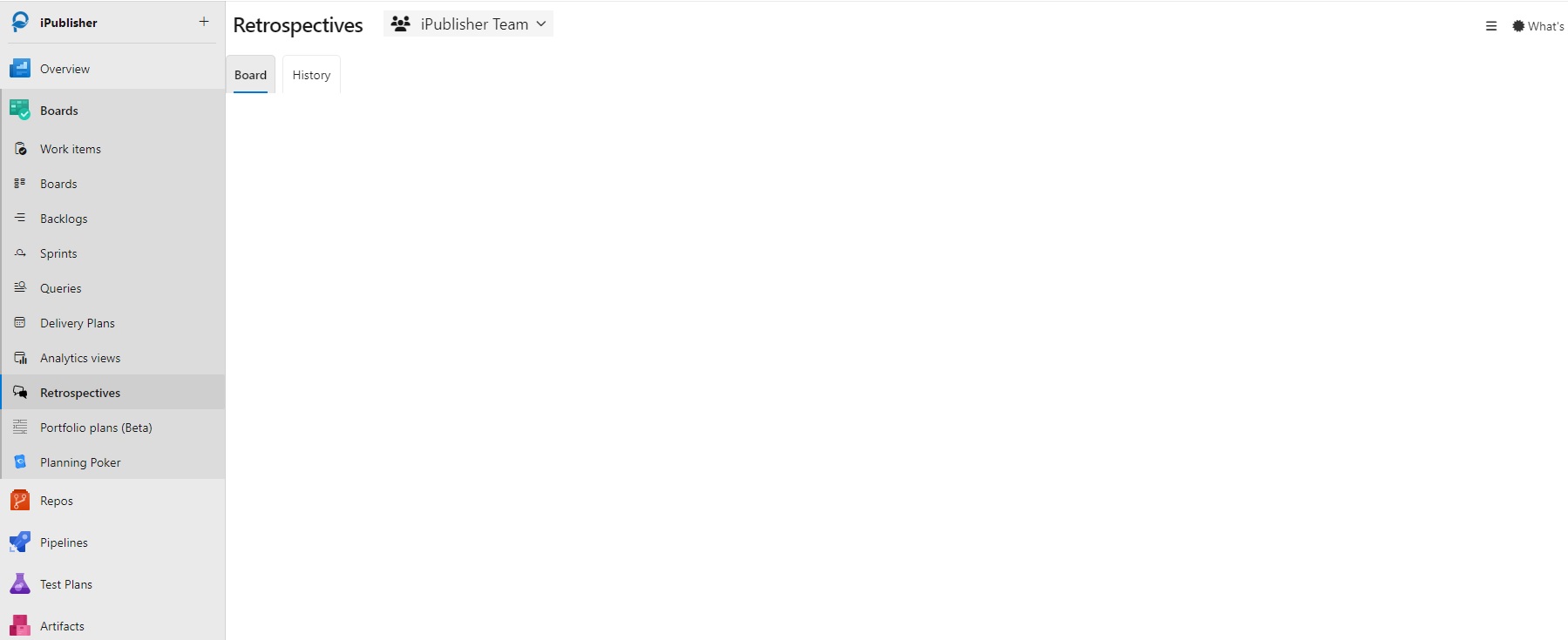 Empty page in Retrospective · Issue #548 · microsoft/vsts-extension-retrospectives · GitHub