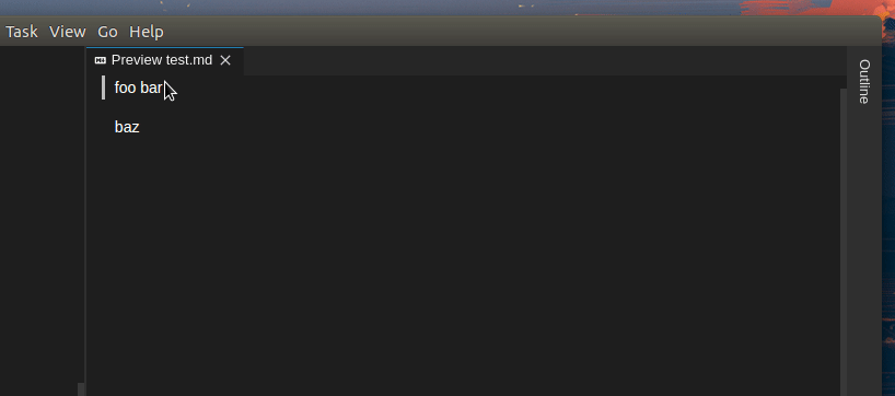 Reveal in editor doesn't work for the first line in Markdown preview · Issue #2444 · eclipse ...