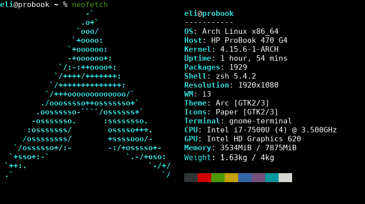 neofetch is not displaying the weight of my computer · Issue #922 · dylanaraps/neofetch · GitHub