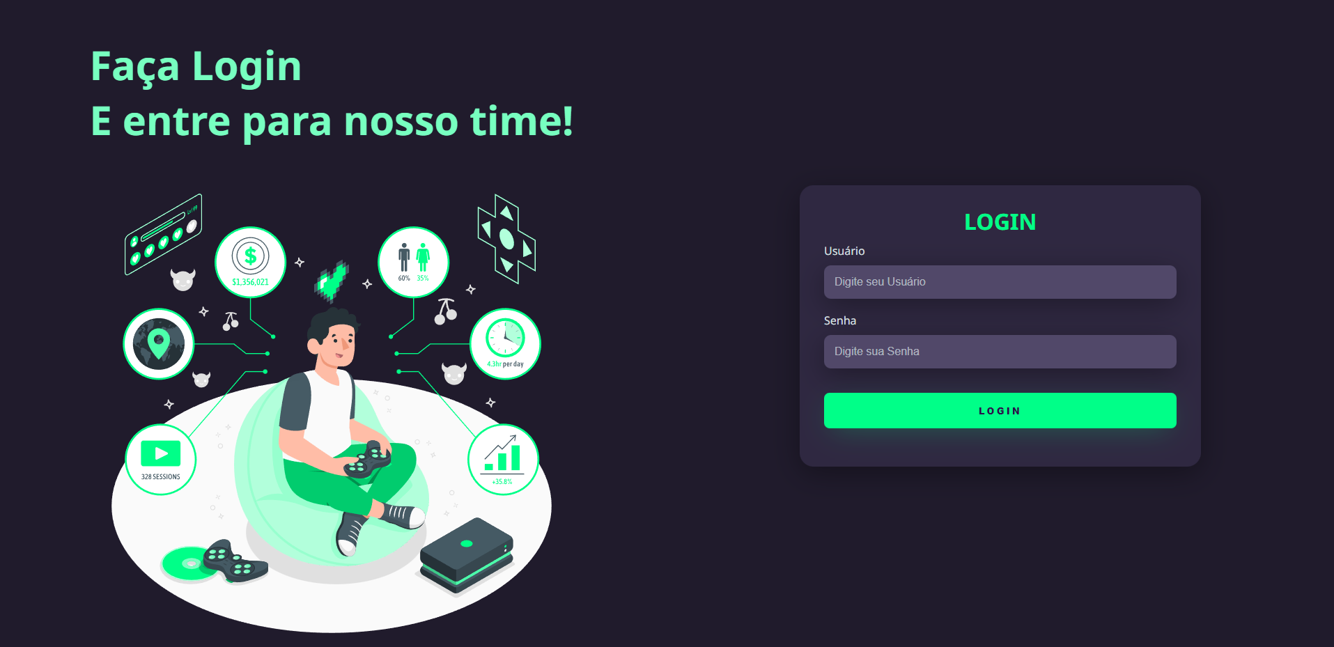 GitHub - zeldinha00/Tela-de-Login: TELA DE LOGIN COM TEMA DARK | HTML + CSS