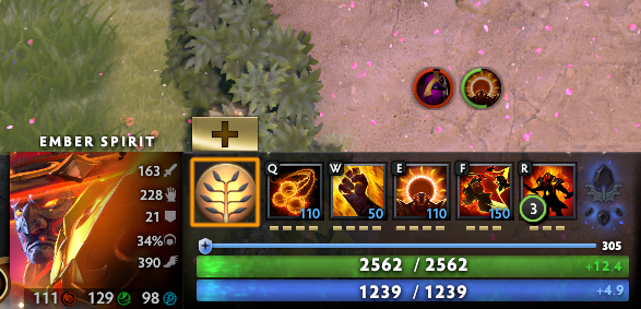 7.34 Veil of Discord does not deal damage to Ember Spirit's Flame Guard ...